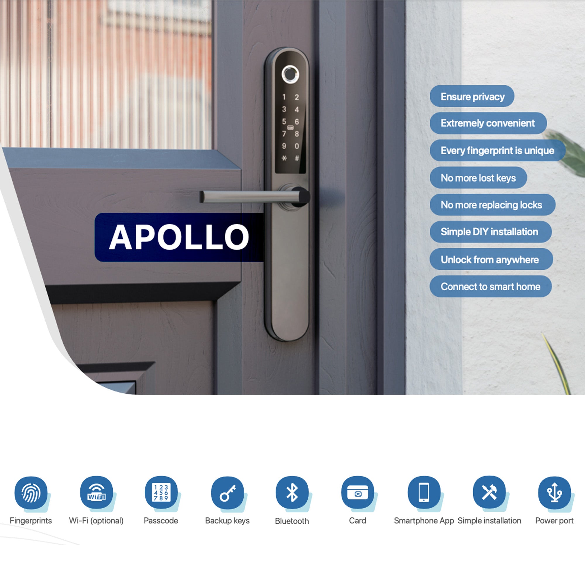 Apollo - External Door Handle – Blusafe UK